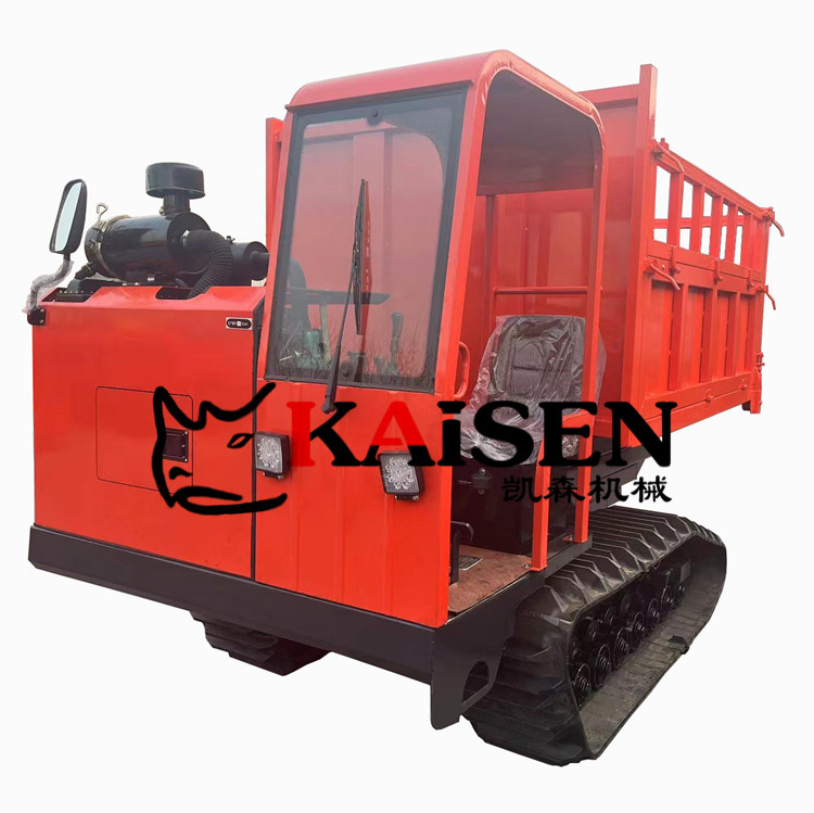 5 tons Crawler Dumper,All Terrain Crawler Carrier,rubber track dump,Mini Loader Dumper,kaisen ...